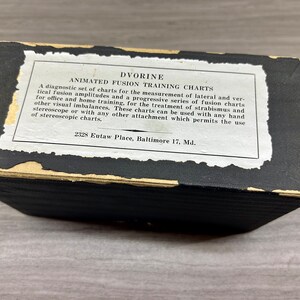 Vintage Dvorine Animated Fusion Training Charts 1933 Sterescope Cards ...