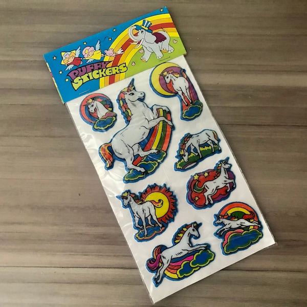 Puffy Stickers - Etsy