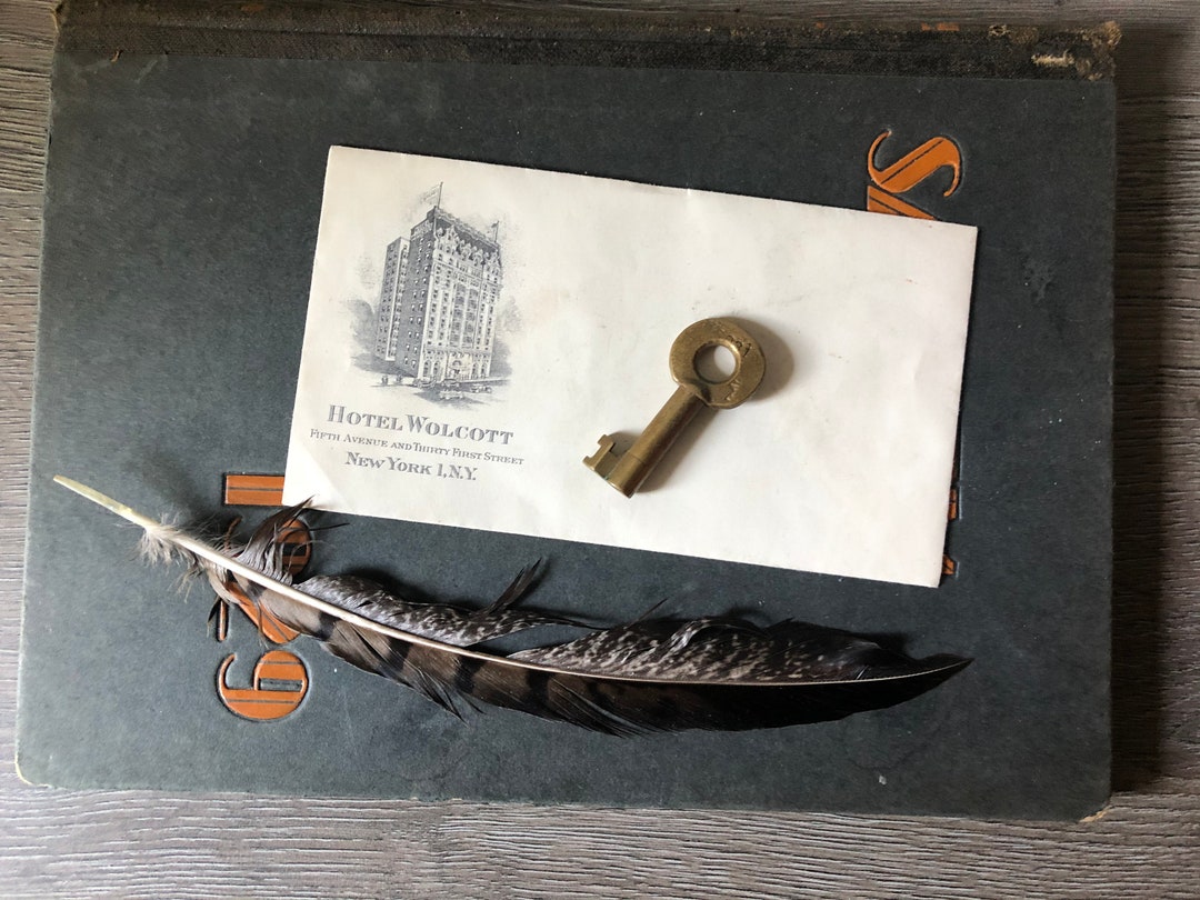 Vintage Adlake Railroad Brass Hollow Lock Key, Antique Railroad Switch ...