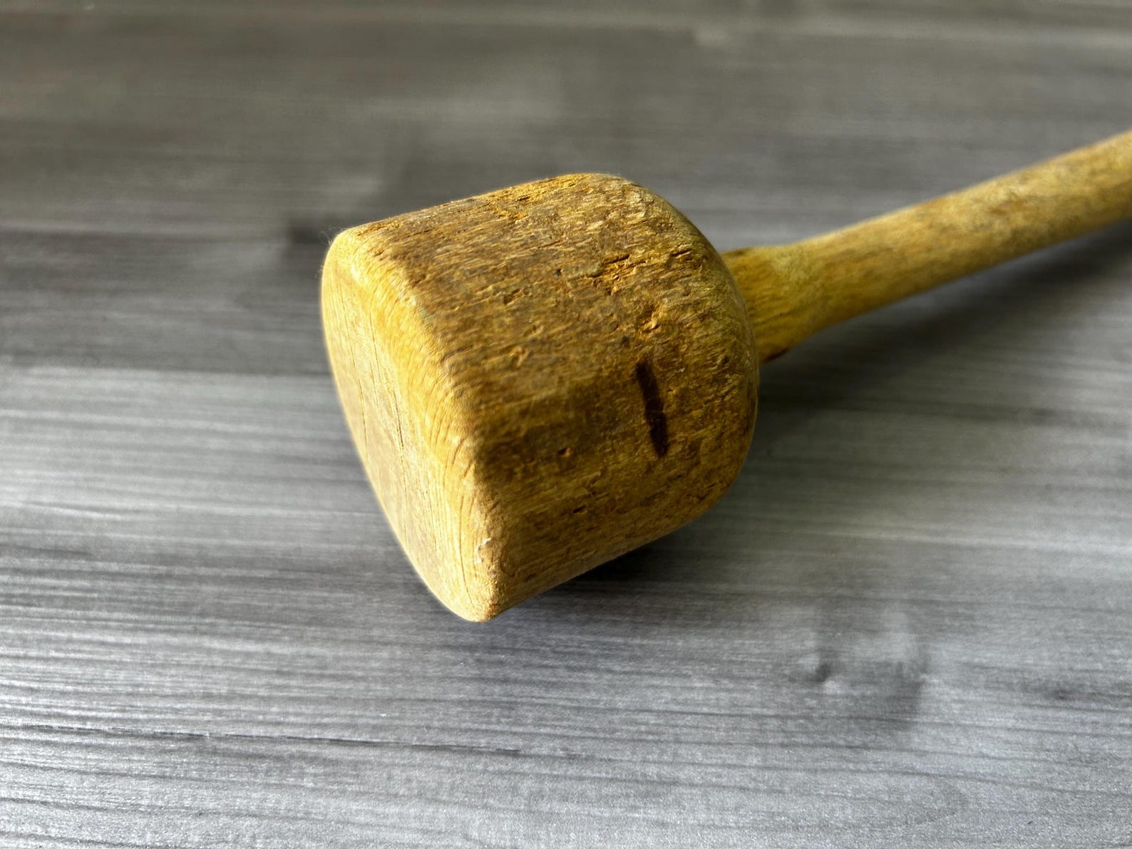 Antique Wood Pestle, Primitive Masher, Industrial Decor, Primitive ...