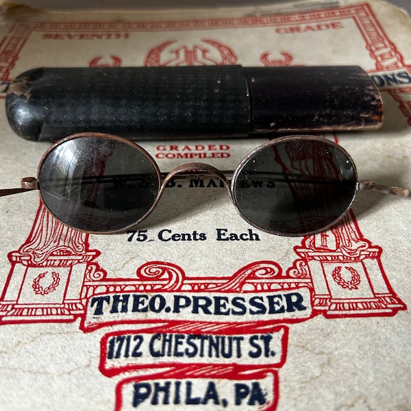 Antique Spectacles - Etsy