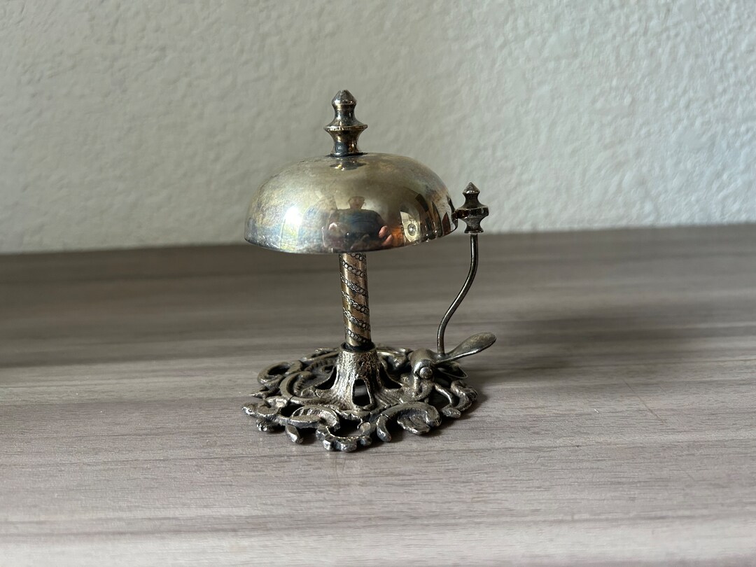 Vintage Front Desk Bell Service Bell Hotel Bell Shop Bell - Etsy