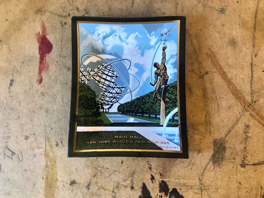Vintage Houze Art New York World's Fair 1964-65 Trinket Decorative ...