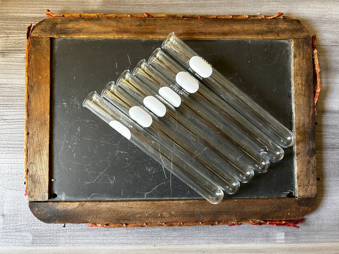 Vintage Pyrex Test Tubes Set of of 6, Vintage Medical Equipment ...