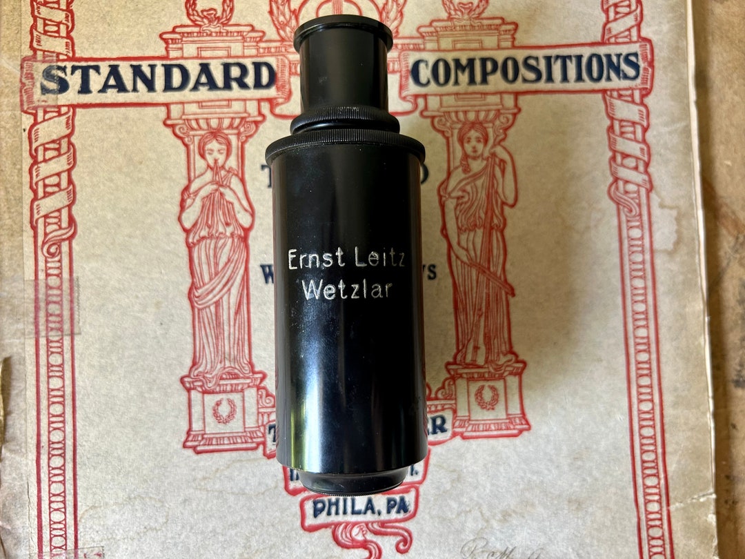 Antique Ernst Leitz Wetzlar Microscope Monocular Tube - Etsy