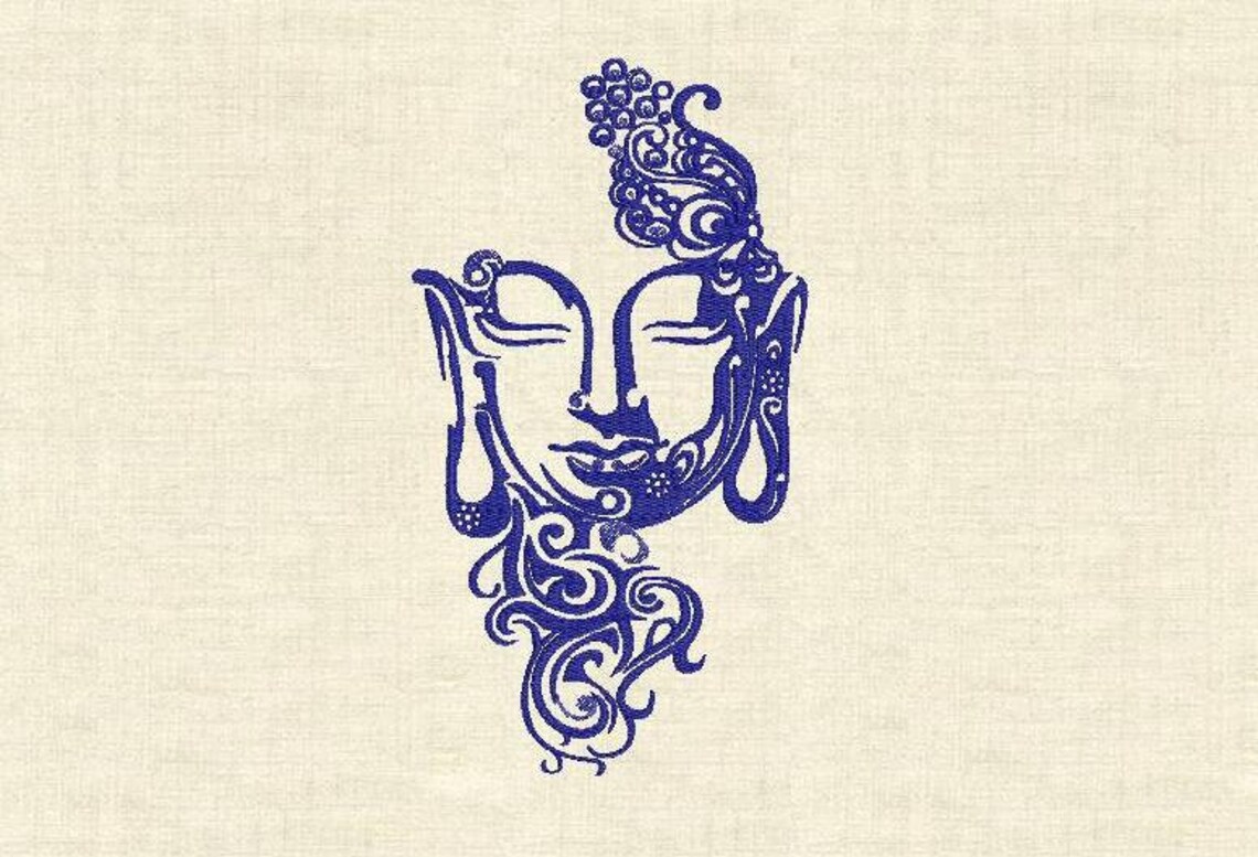 Machine Embroidery Designs Buddha - Etsy