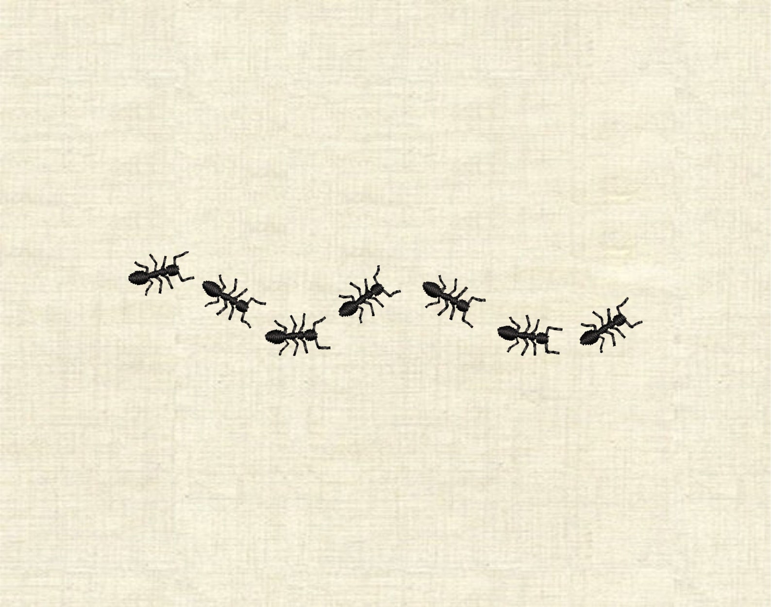 Machine Embroidery Designs Tiny Ants Border - Etsy
