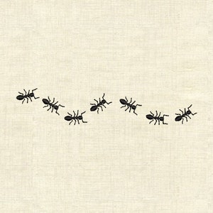 Machine Embroidery Designs Tiny Ants Border - Etsy