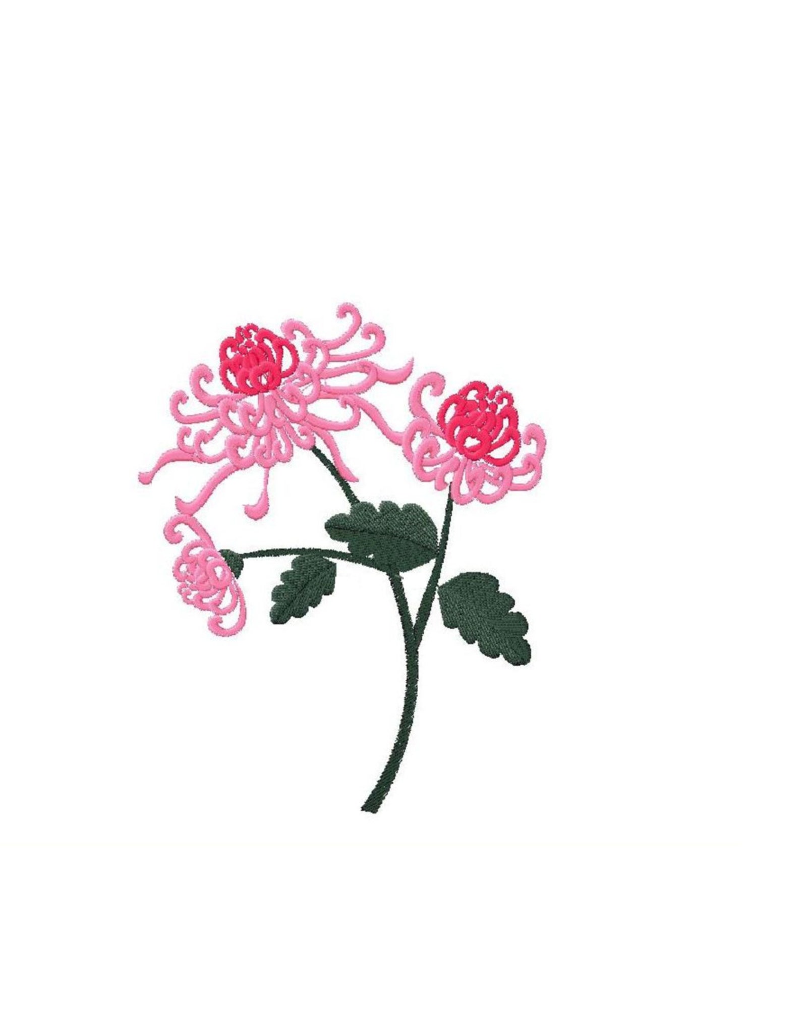 Machine Embroidery Designs Flowers Japanese Embroidery - Etsy