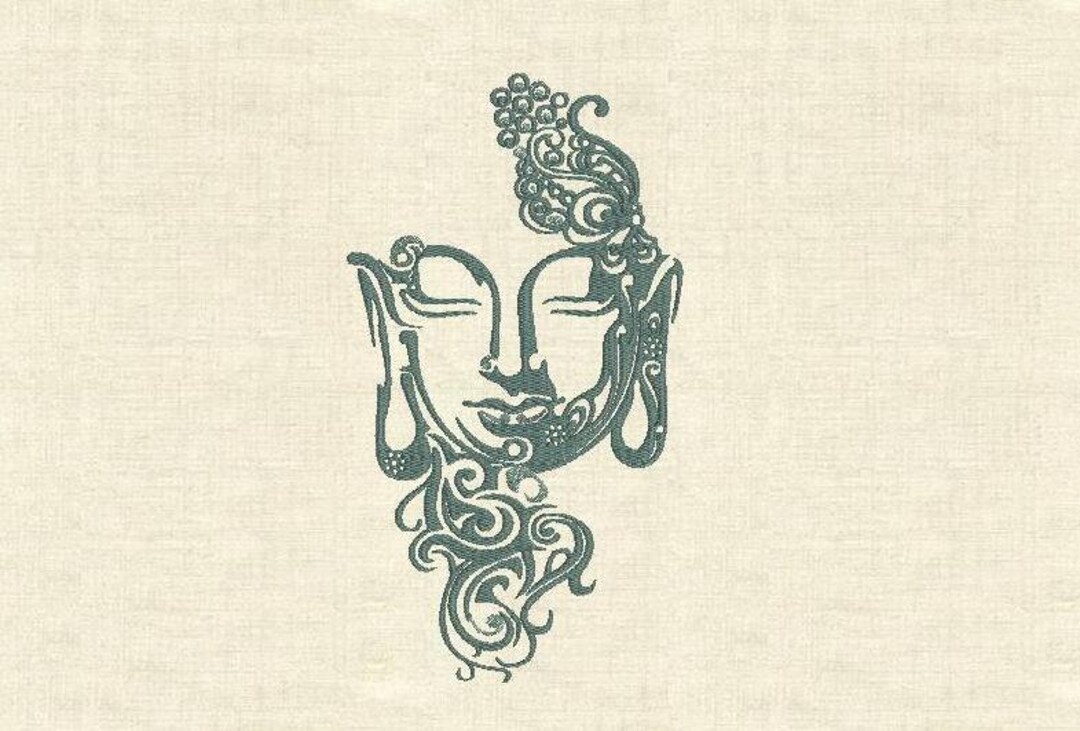 Machine Embroidery Designs Buddha - Etsy