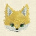 Little Fox Head Machine Embroidery Design - Etsy
