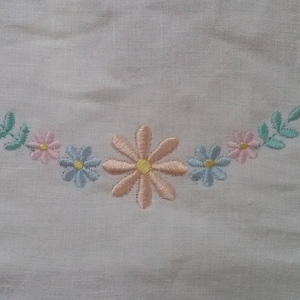 Machine Embroidery Design Flower Border - Etsy