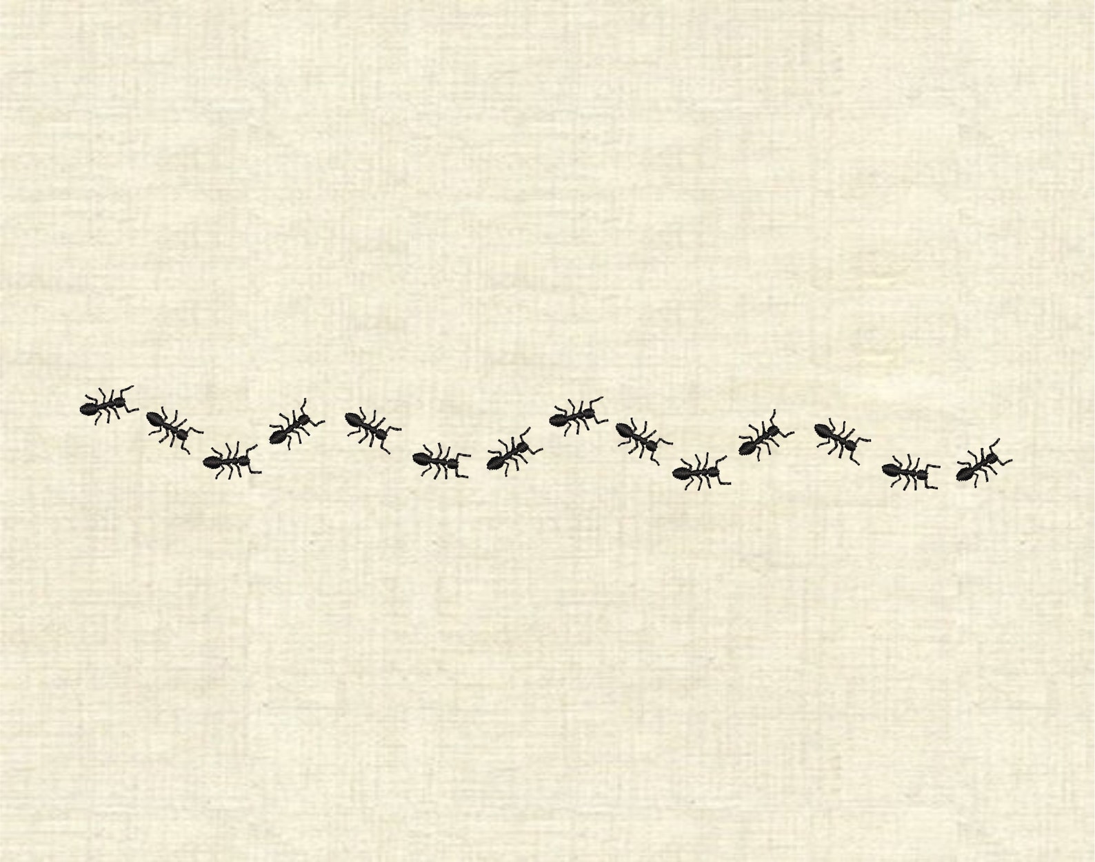 Machine Embroidery Designs Tiny Ants Border - Etsy
