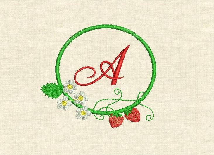 Monogram Fonts Set Machine Embroidery Designs Applique | Etsy