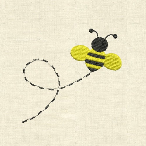 Bee Embroidery Design Bee Machine Embroidery Design Digital - Etsy