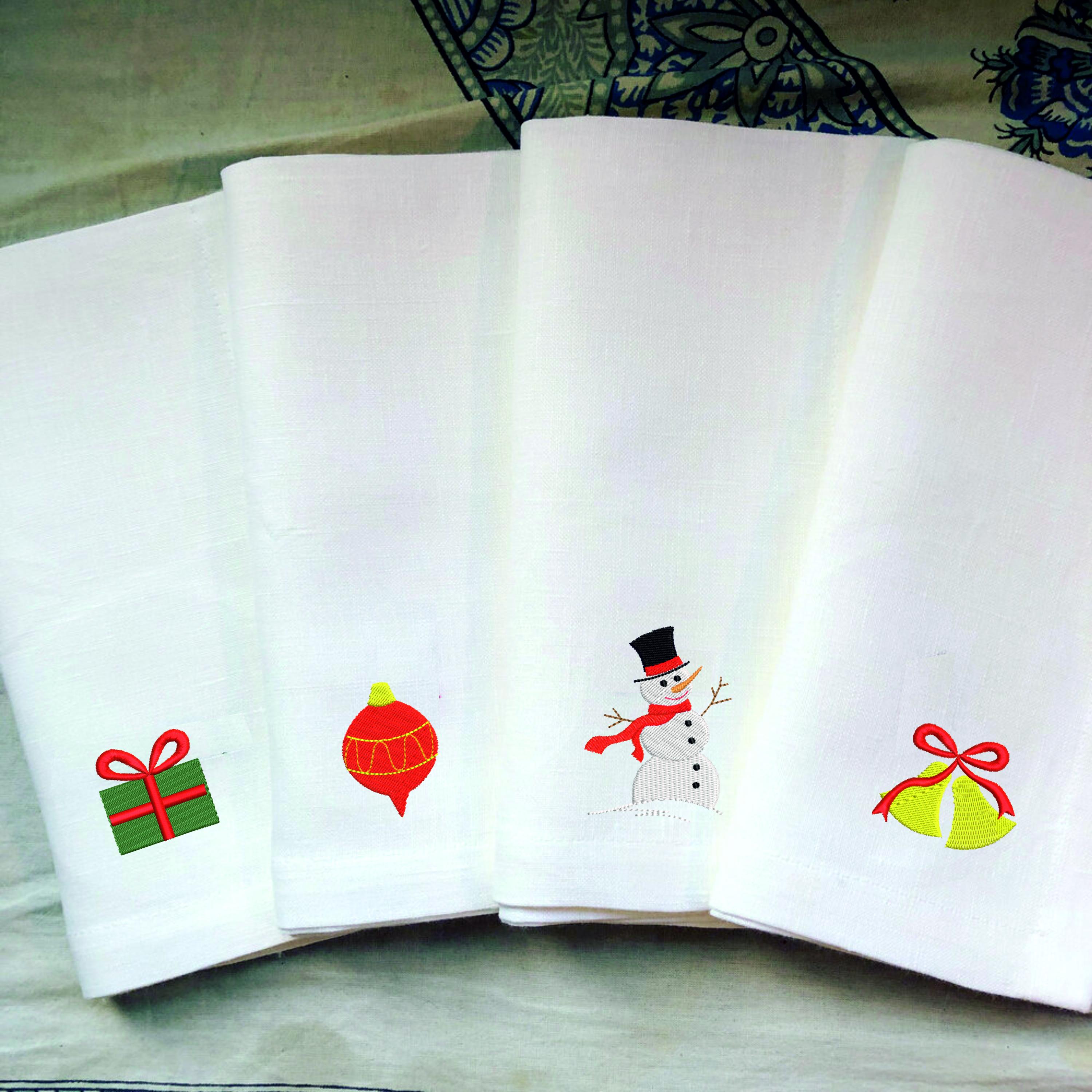 Mini Christmas Designs Set of 9 Machine Embroidery - Etsy