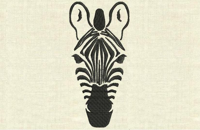 Machine Embroidery Designs Zebra | Etsy