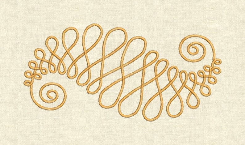 Swirls Machine Embroidery Designs - Etsy