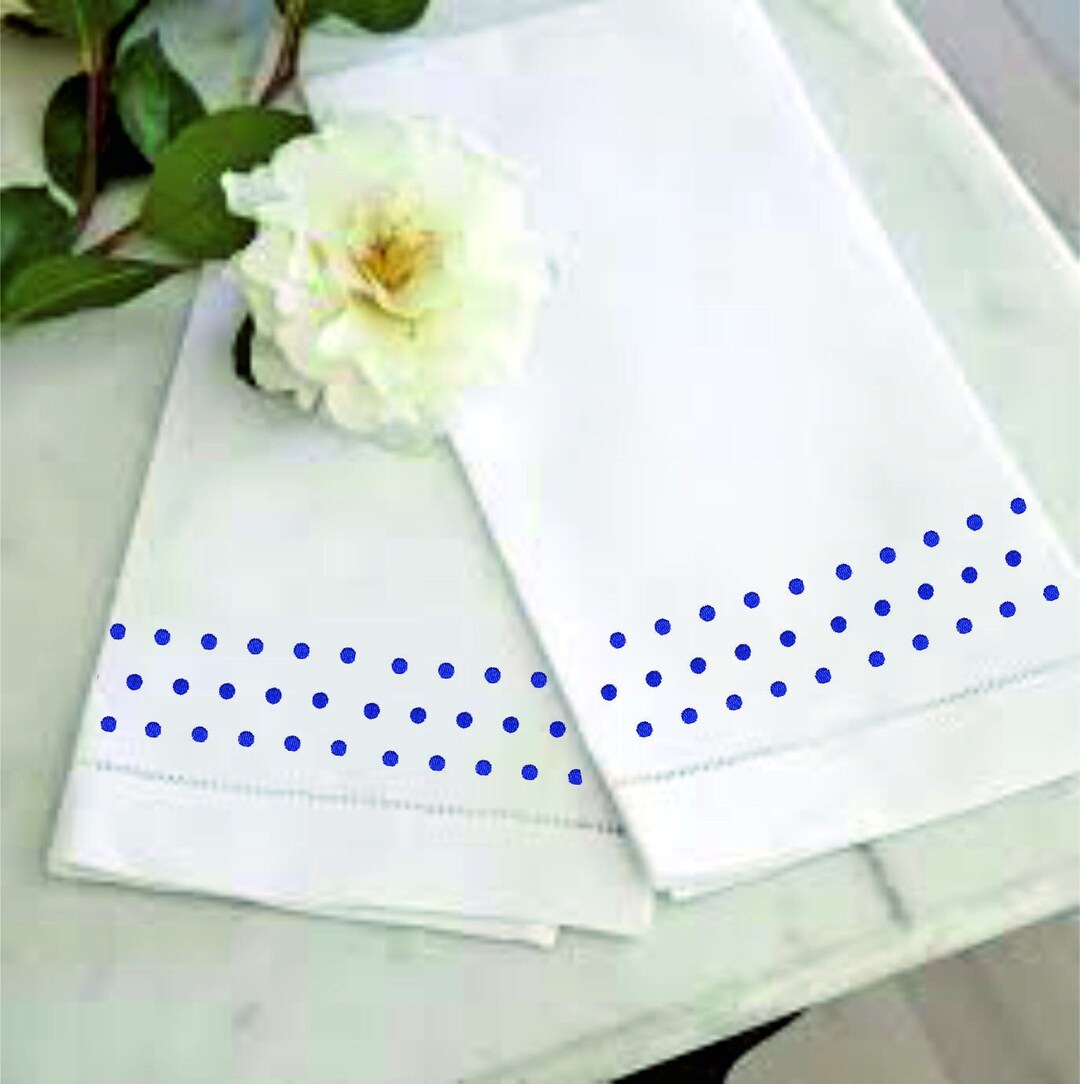 Polka Dots Set of Borders Machine Embroidery Designs - Etsy