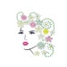 Machine Embroidery Design Woman Girl With Flowers - Etsy