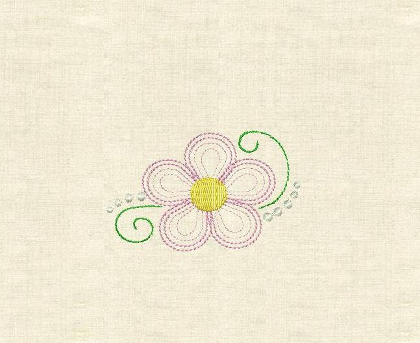 Machine Embroidery Designs Set Flowers - Etsy