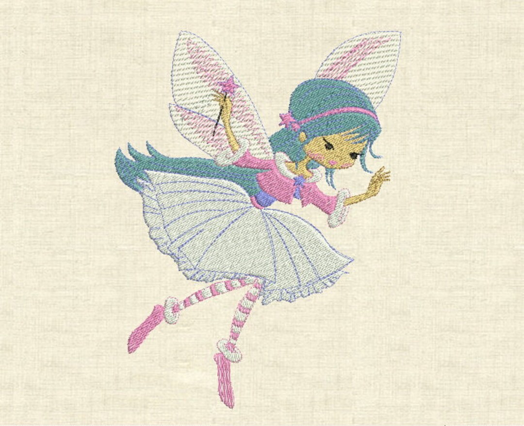 Machine Embroidery Designs Fairy Elf - Etsy