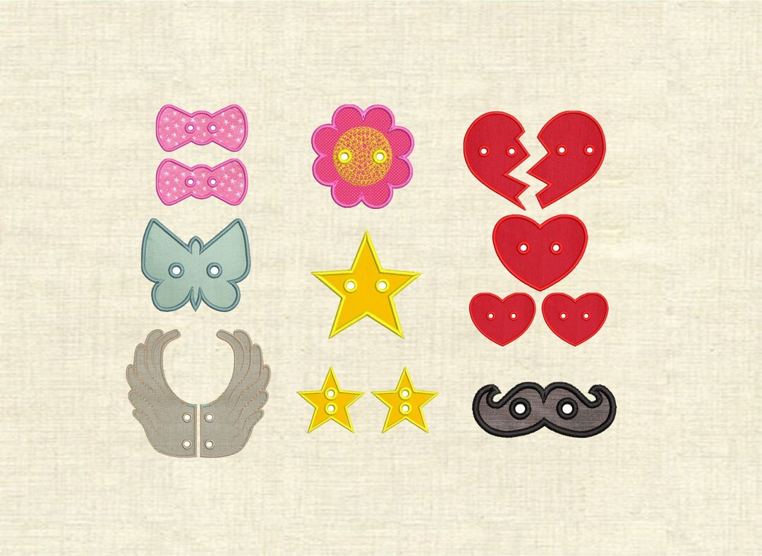 Shoelace Holes Set Machine Embroidery Designs - Etsy