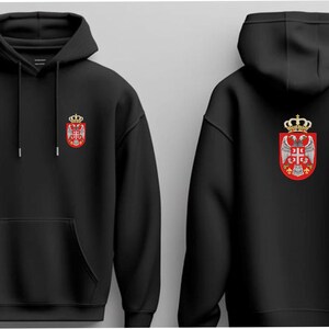 Serbian National Coat of Arms Crest Eagles Machine Embroidery Designs ...