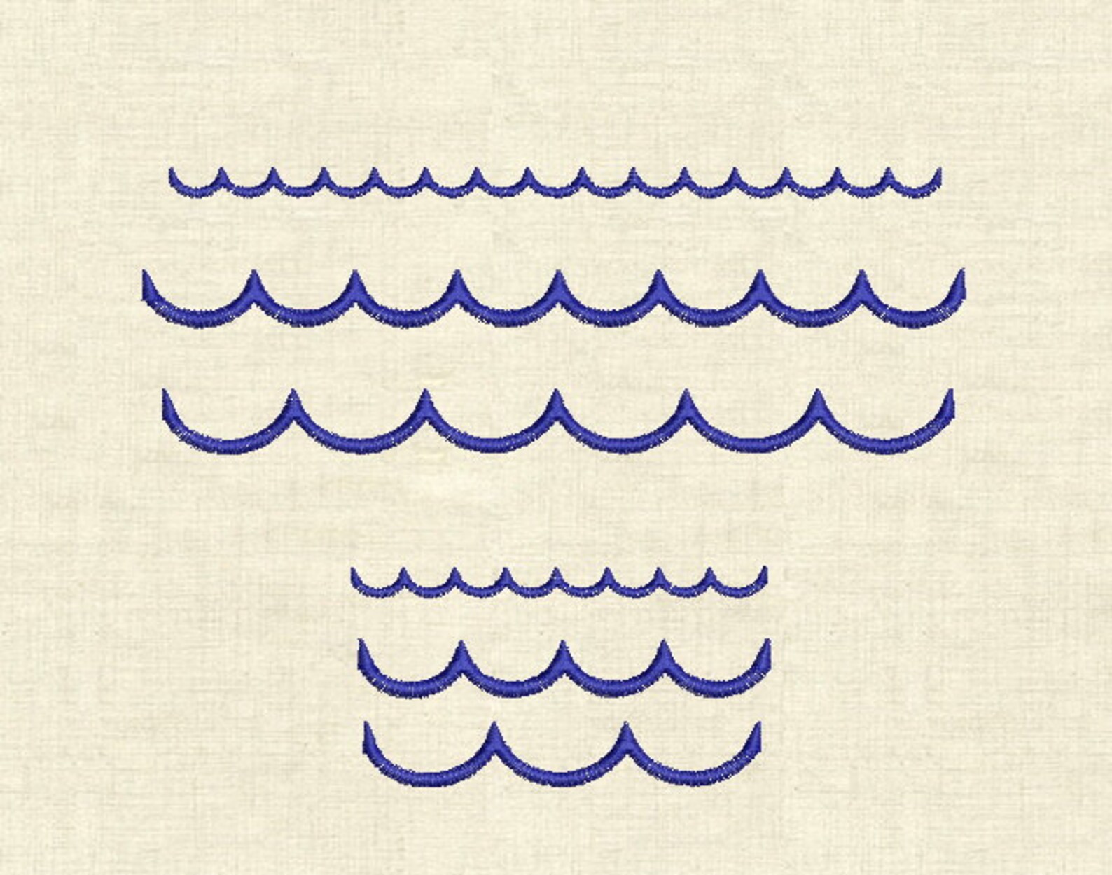 Scallop Borders and Corners Set Machine Embroidery Designs - Etsy