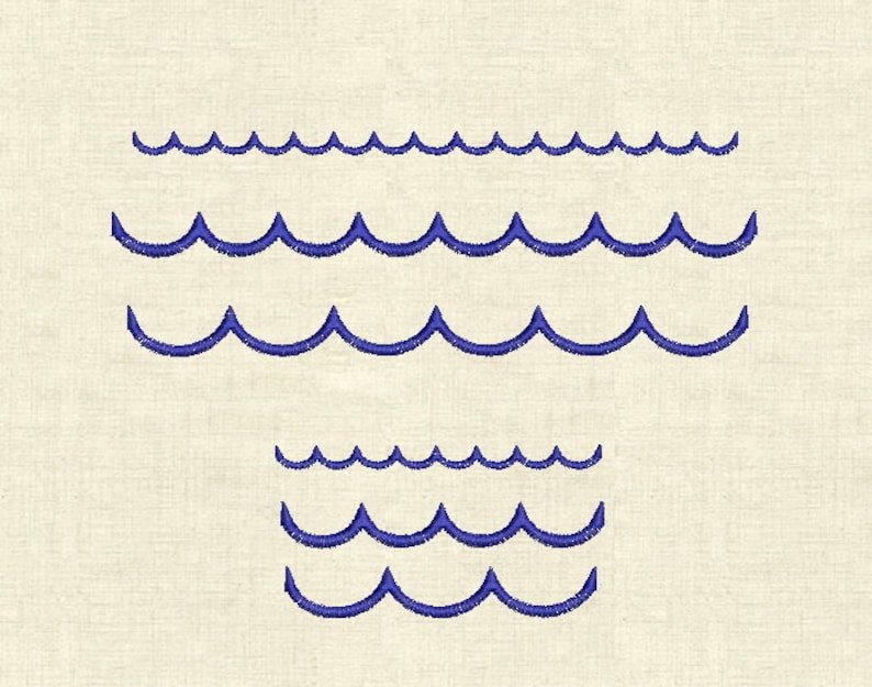 Scallop Borders and Corners Set Machine Embroidery Designs - Etsy