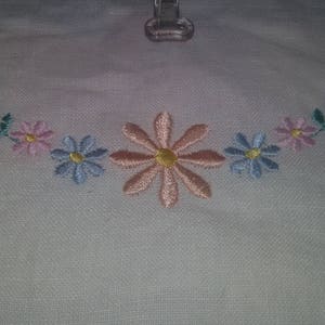 Machine Embroidery Design Flower Border - Etsy
