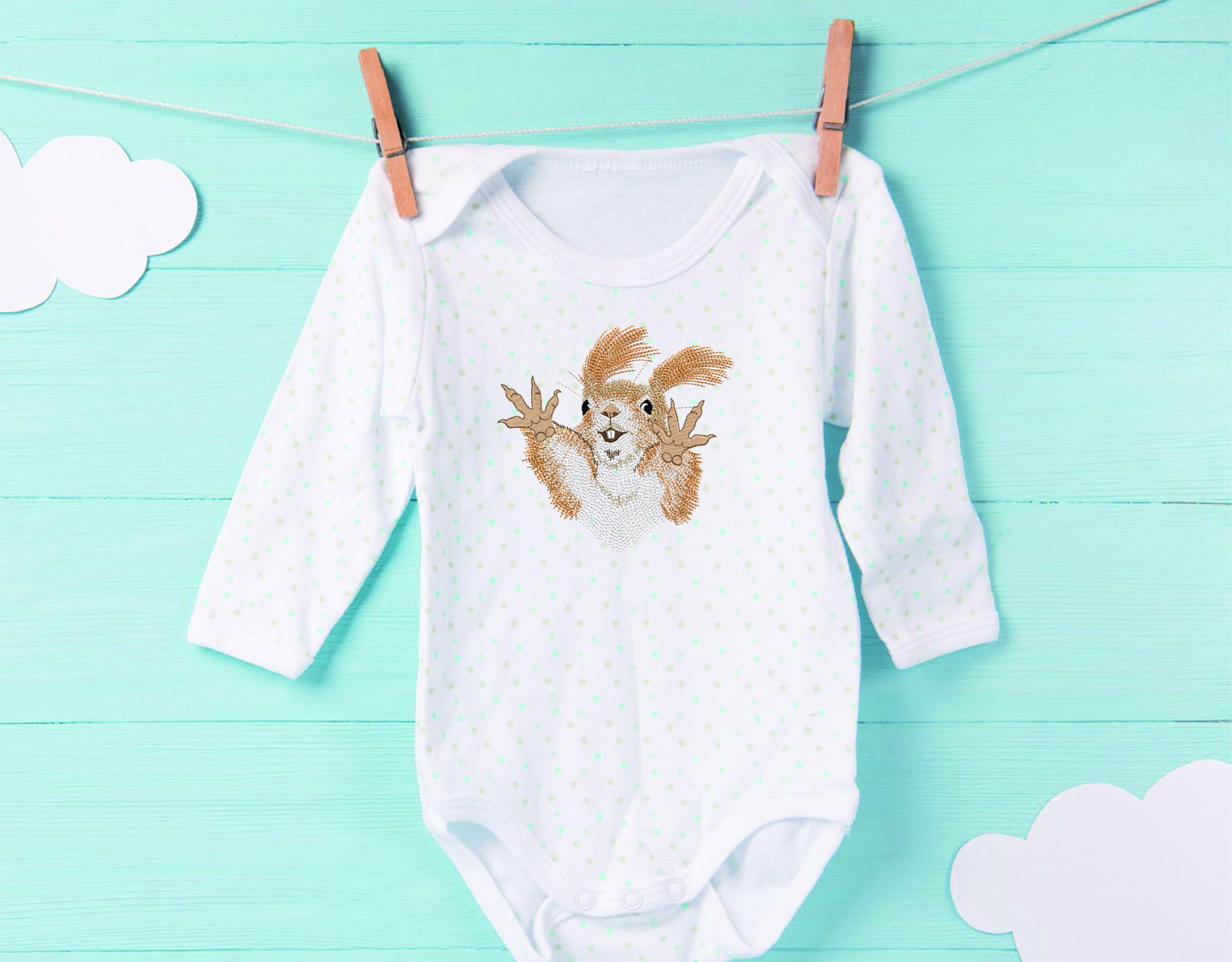Flying Squirrel Machine Embroidery Designs - Etsy