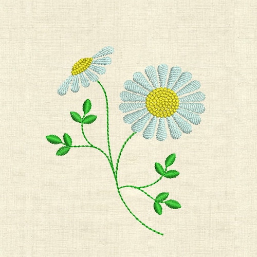 Roses Machine Embroidery Designs Flowers Set - Etsy