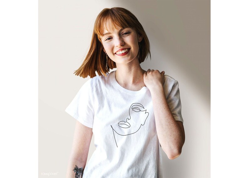 Machine Embroidery Designs Line Art Women - Etsy