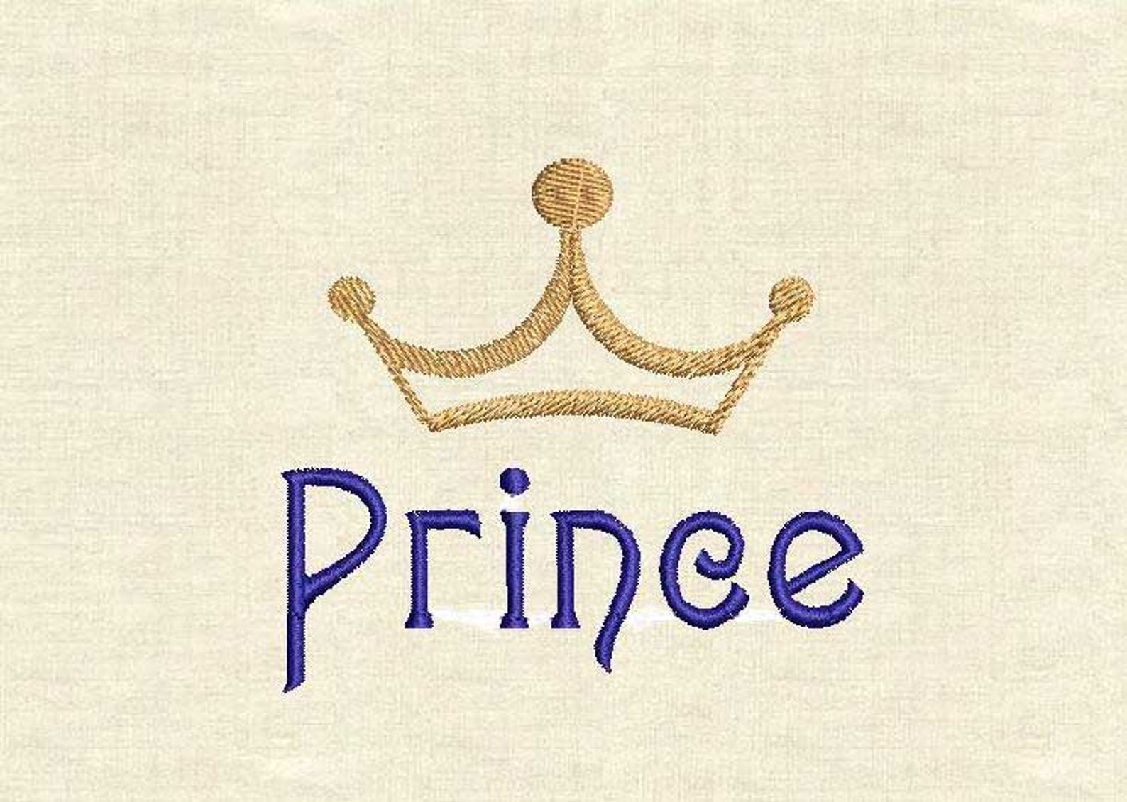 Machine embroidery designs Prince | Etsy