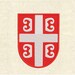 Serbian National Coat of Arms Crest Patch Machine Embroidery Designs 4 ...