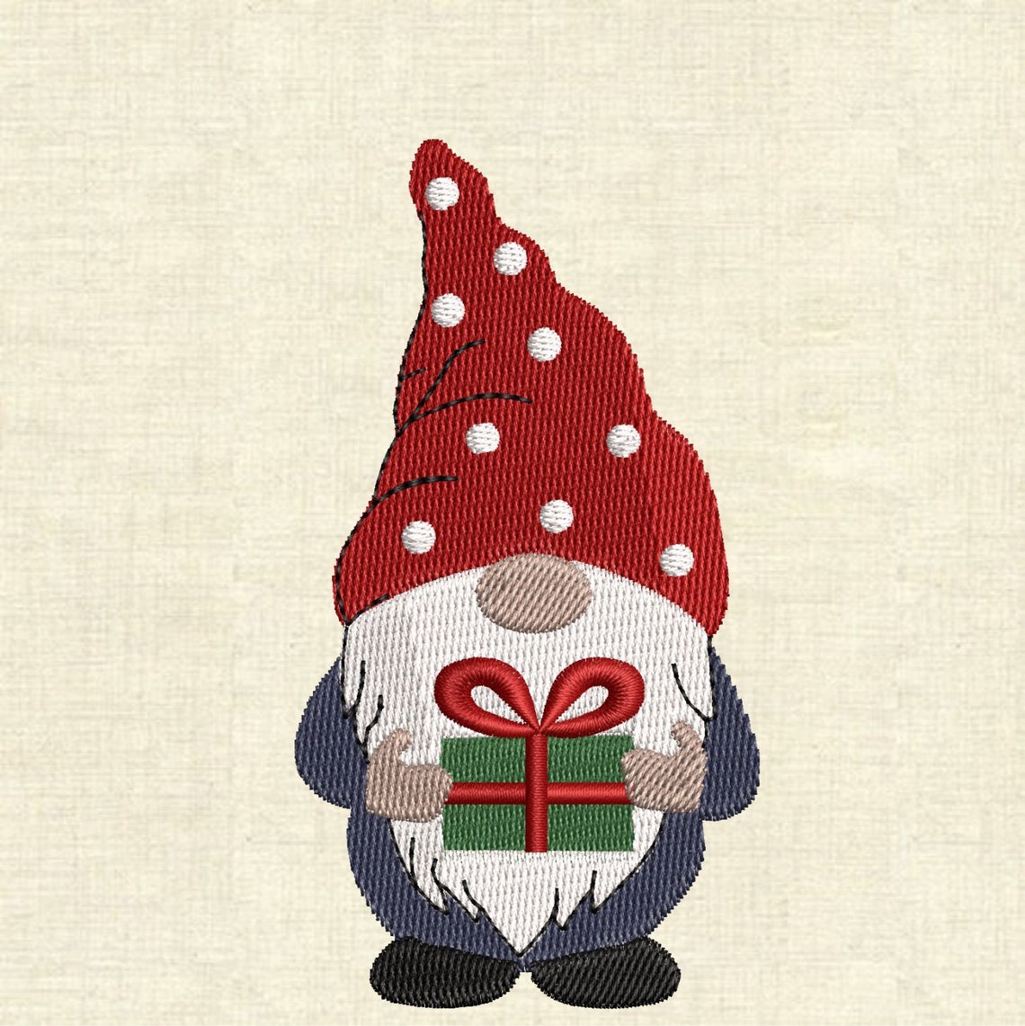 Ensemble de 3 modèles de broderie de machine gnomes | Etsy