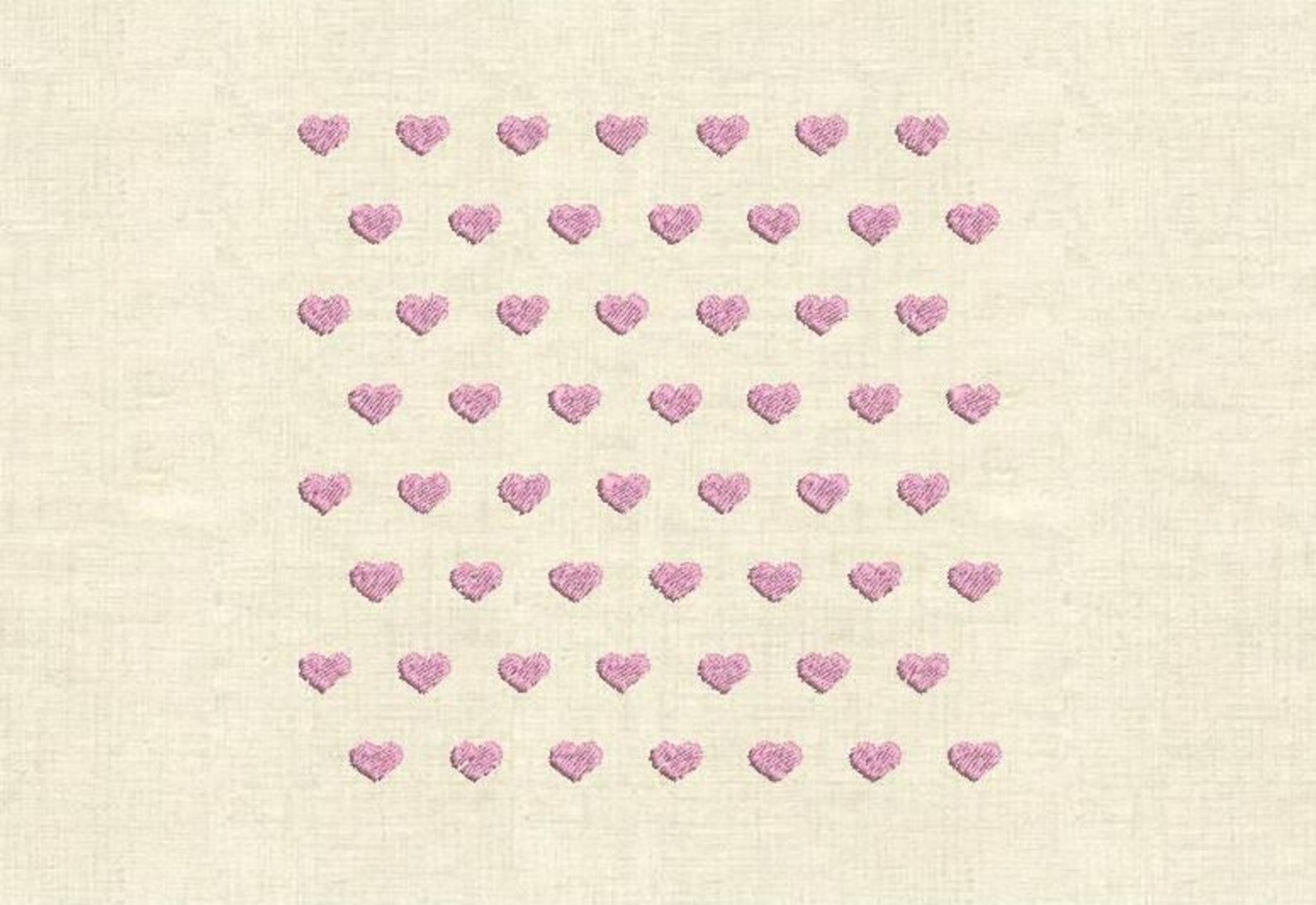 6 Heart Pattern Machine Embroidery Design Heart - Etsy