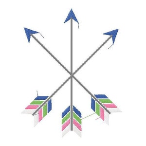 5 Designs Set Arrows Machine Embroidery Designs - Etsy