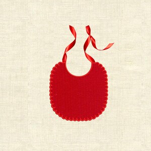 Scallops Baby Bibs Machine Embroidery Designs - Etsy