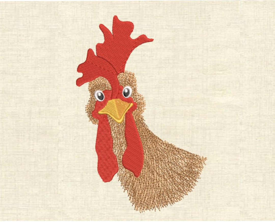 Machine Embroidery Designs Rooster Chicken Hen - Etsy