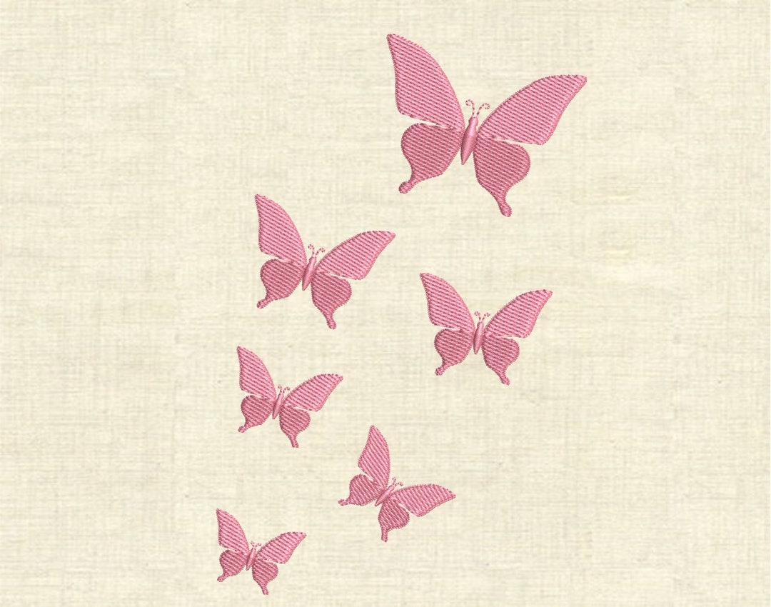 Butterflies Machine Embroidery Designs Butterfly - Etsy