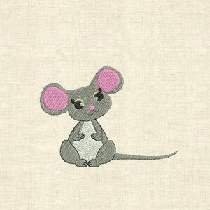 Machine Embroidery Designs Cute Animals Mouse - Etsy