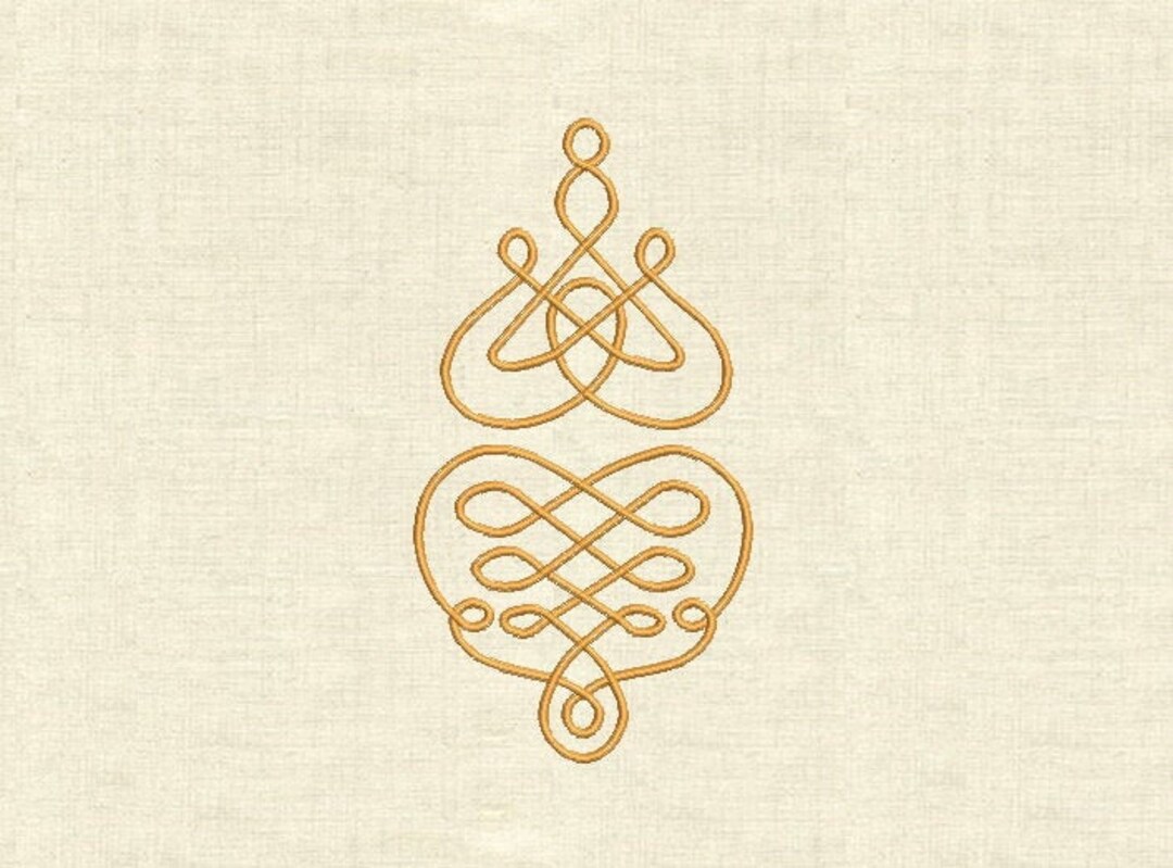 Swirls Machine Embroidery Designs - Etsy