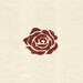 Machine Embroidery Designs Rose in One and Two Colors - Etsy