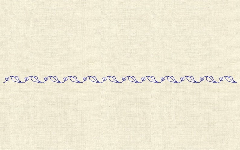 Set of 6 Tiny Endless Borders Machine Embroidery Designs Tiny | Etsy