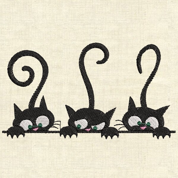Machine Embroidery Designs Cats - Etsy
