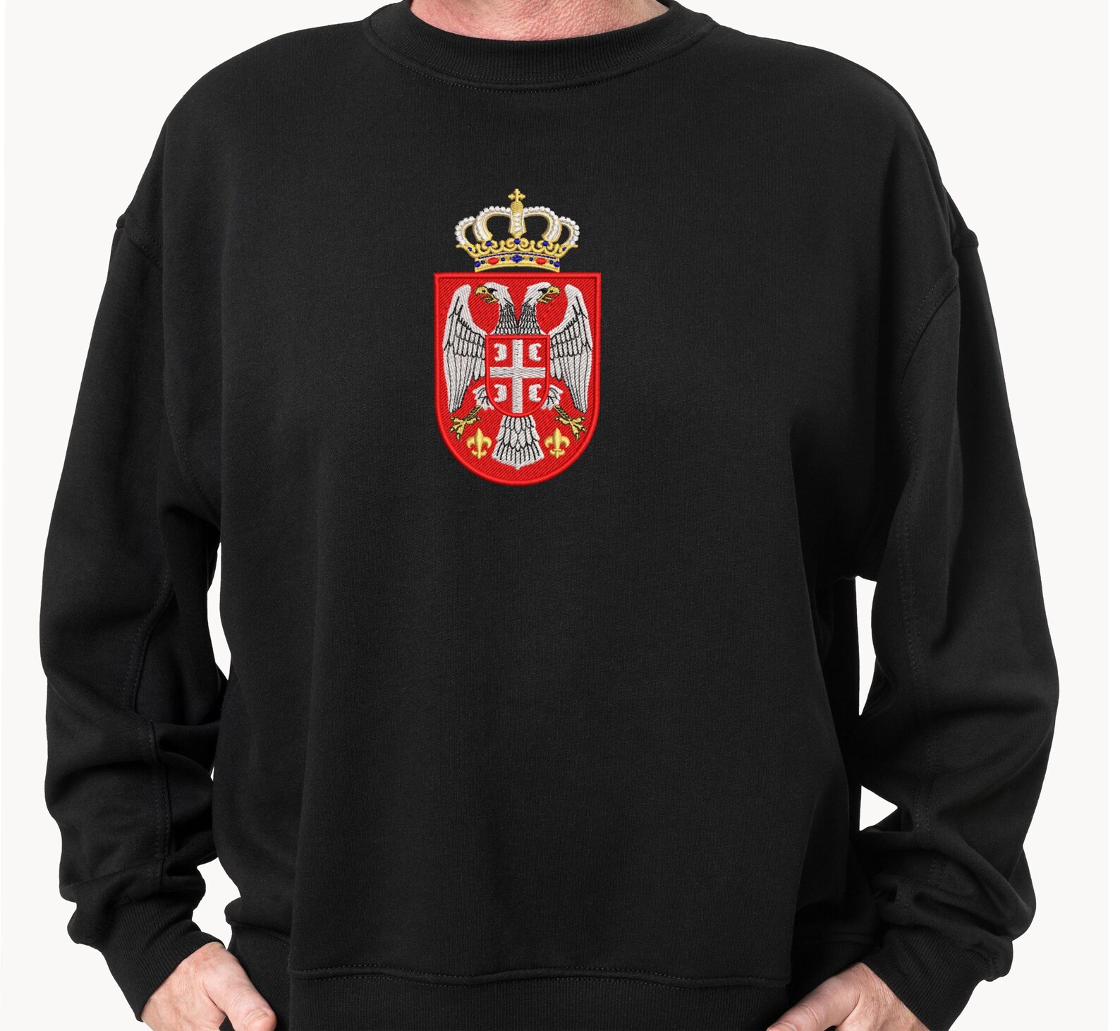 Serbian National Coat of Arms Crest Eagles Machine Embroidery Designs ...