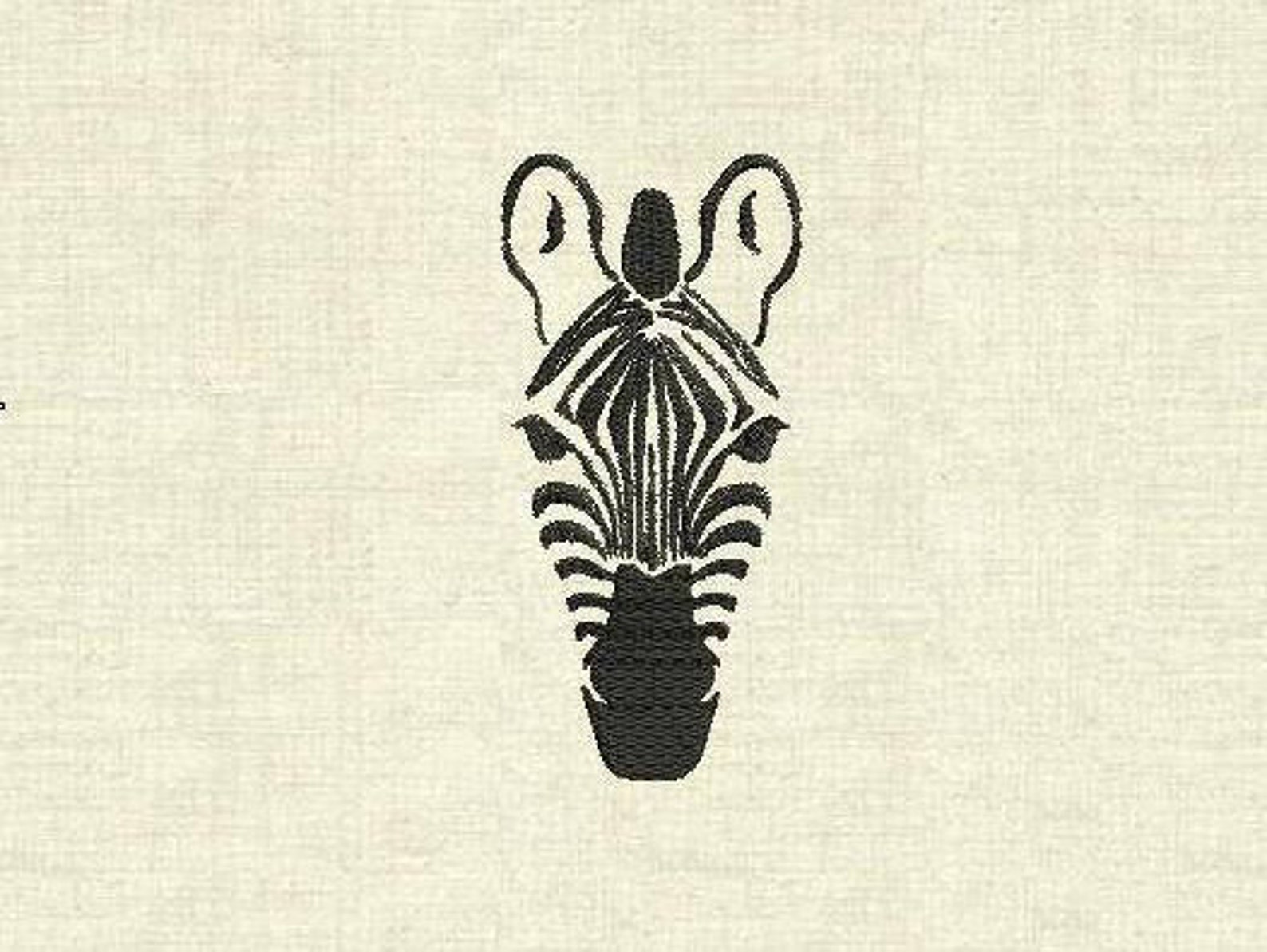 Machine Embroidery Designs Zebra | Etsy