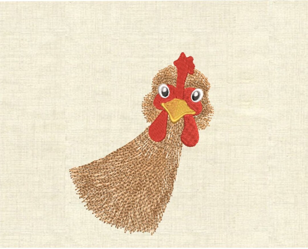 Hen Chicken Machine Embroidery Designs - Etsy